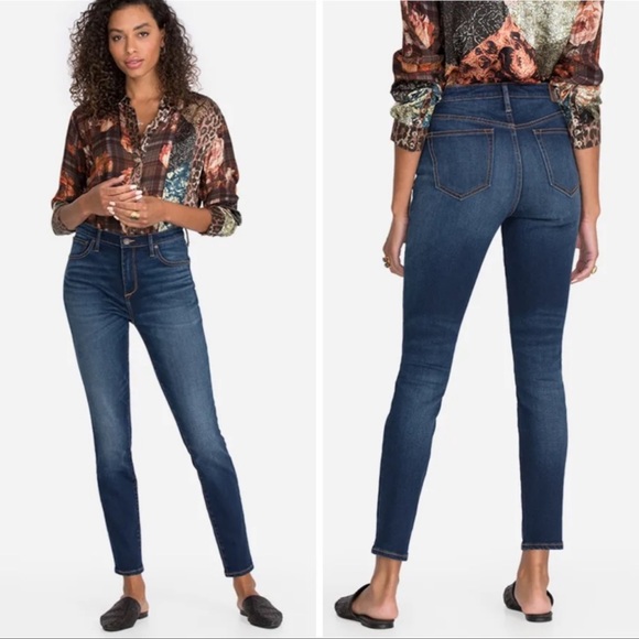Johnny Was | Jeans | Nwt Johnny Was Skinny Blue Jeans | Poshmark